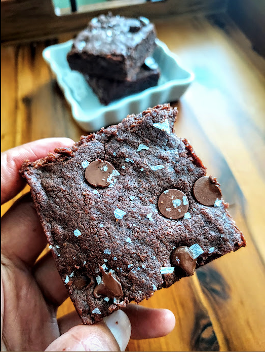 Triple Chocolate Brownies (9) | Brown Rice Bakery
